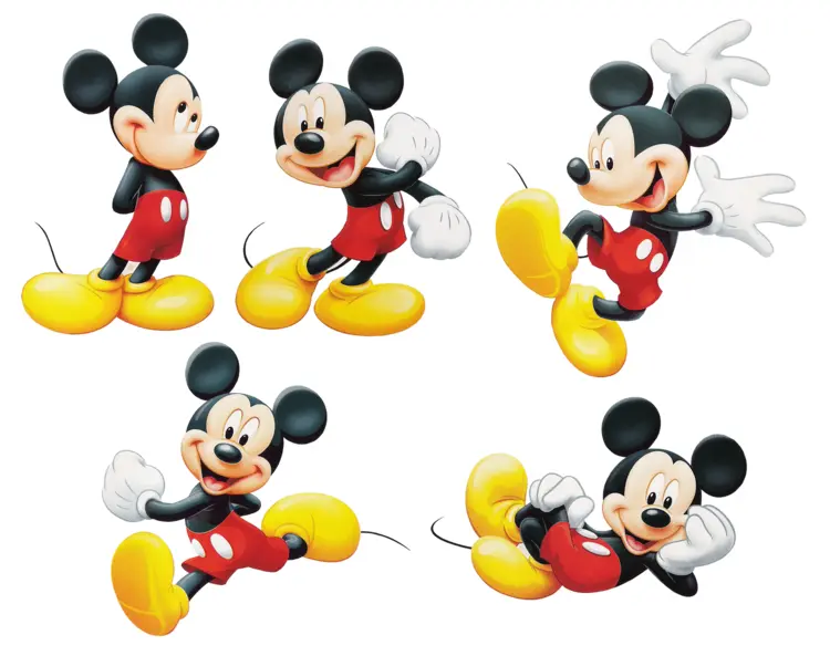 Mickey Mouse in Various Poses