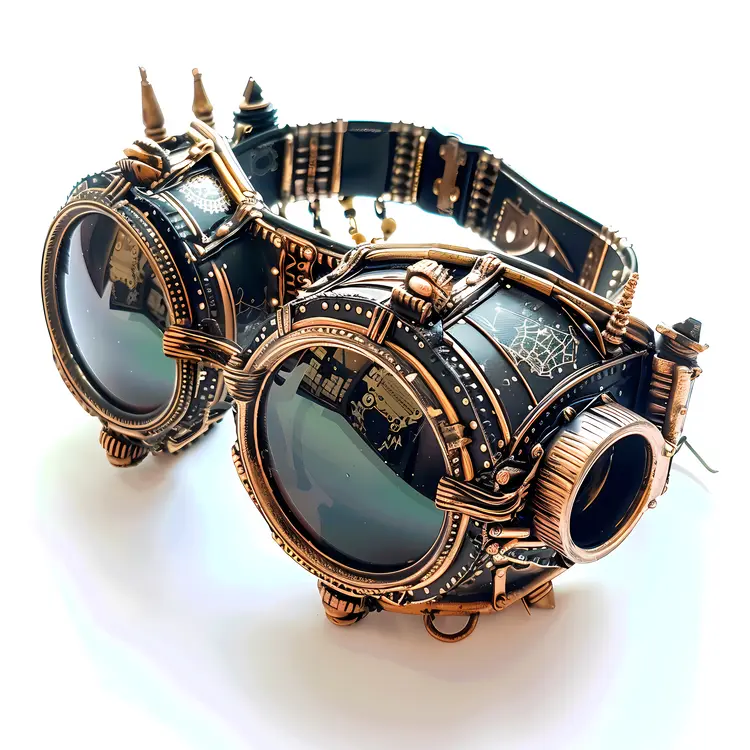 Bronze Steampunk Goggles