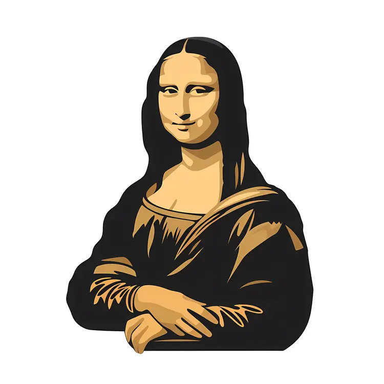 Mona Lisa Iconic Portrait