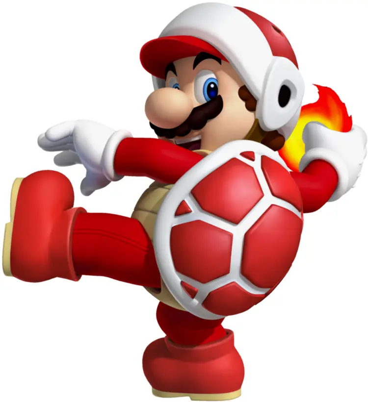 Mario in Fire Suit Ready for Action