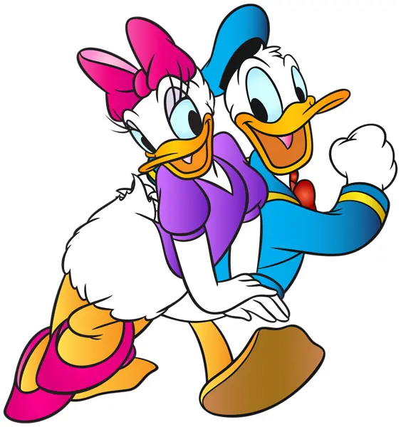 Donald Duck and Daisy Duck Together