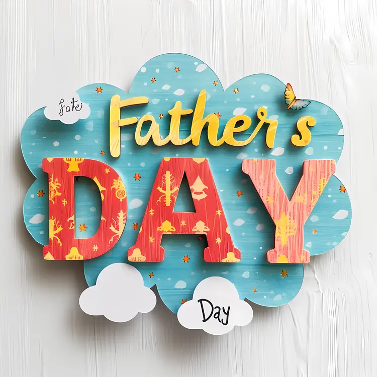Father's Day Celebration Sign