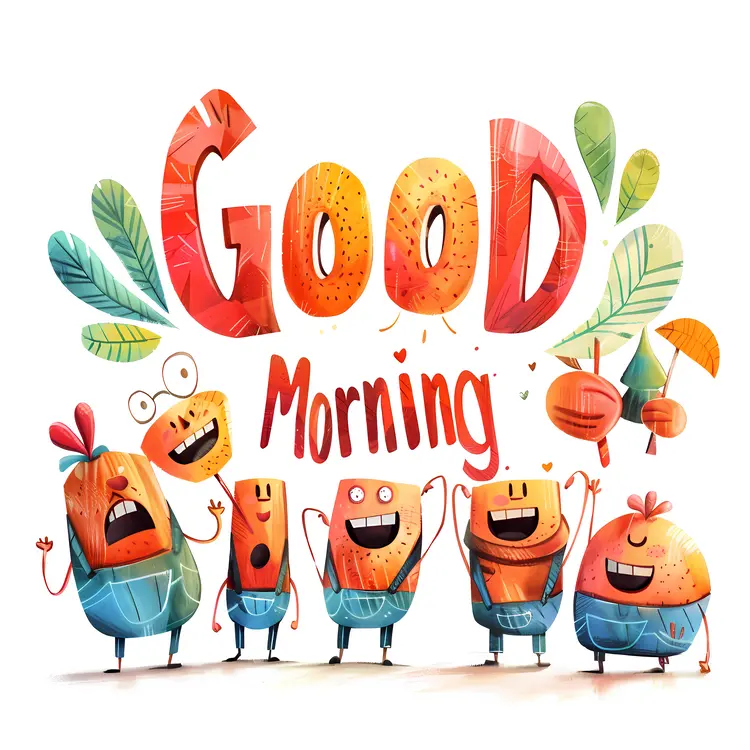 Good Morning Cartoon Characters