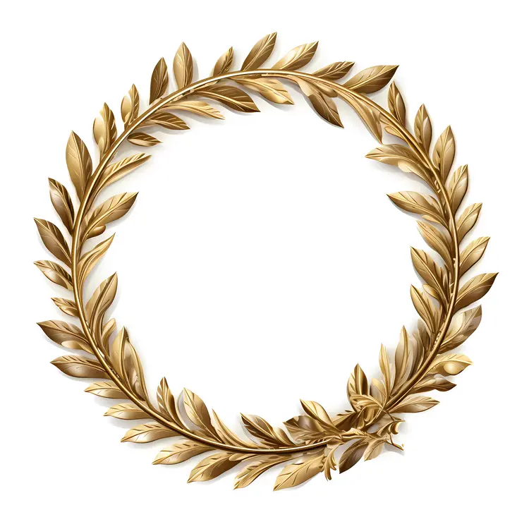 Classic Golden Wreath