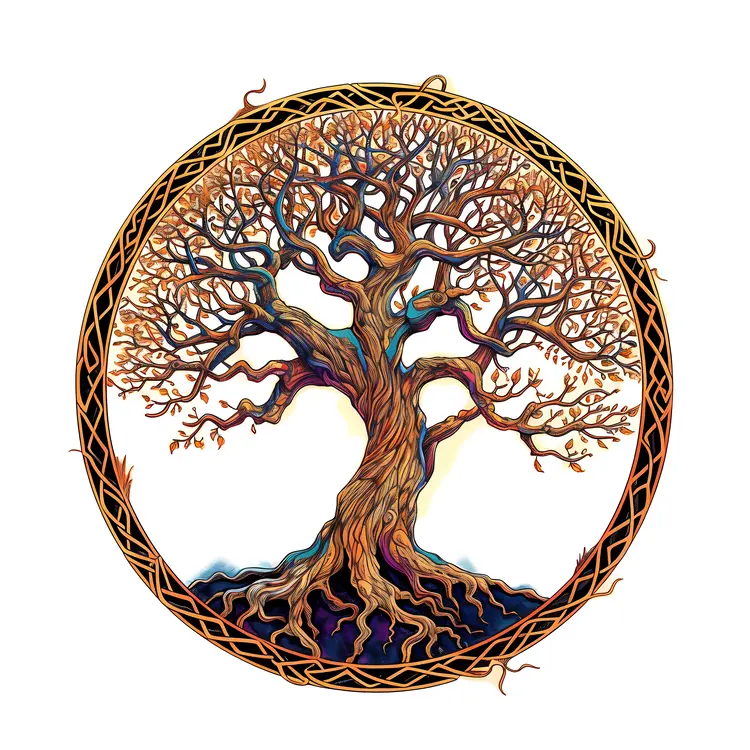 Ancient Tree with Deep Roots