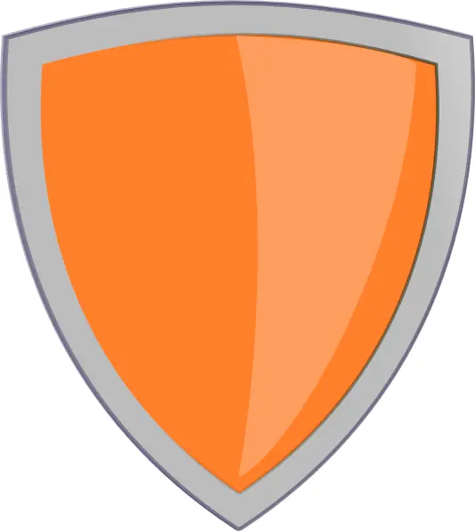 Orange Shield Emblem