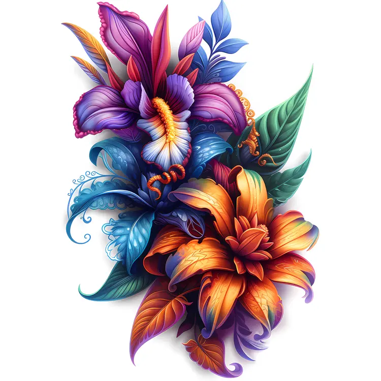 Colorful Floral Design