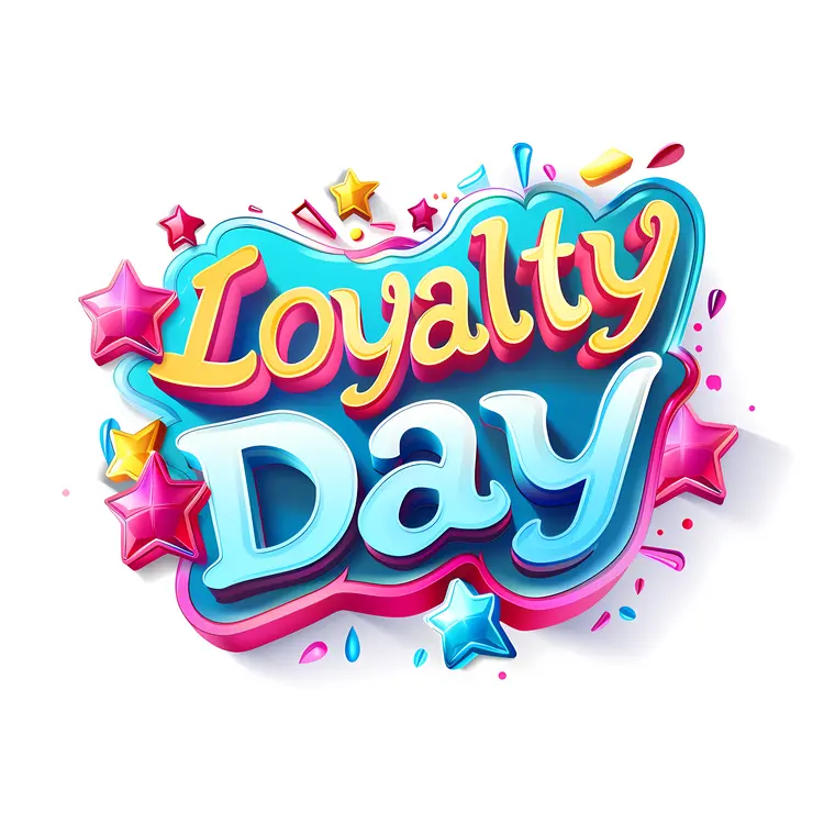 Loyalty Day Colorful Design