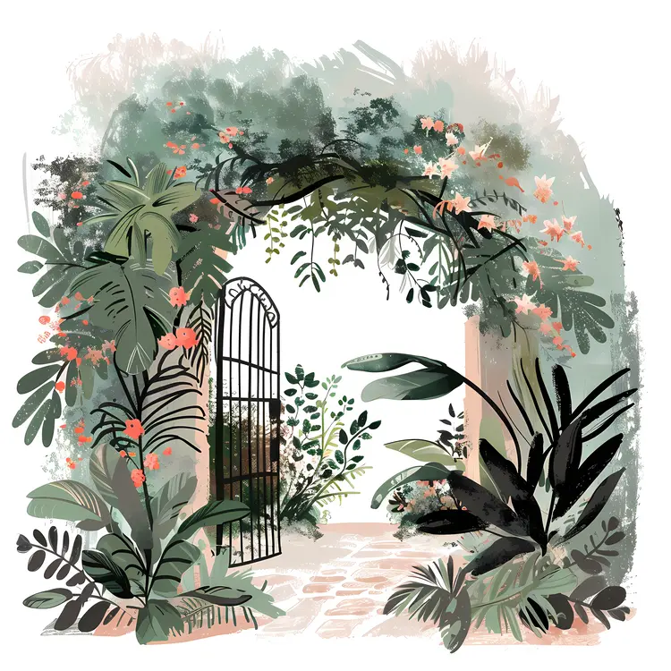 Elegant Garden Gate