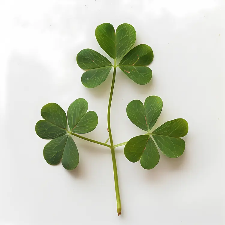 Single Three-leaf Clover