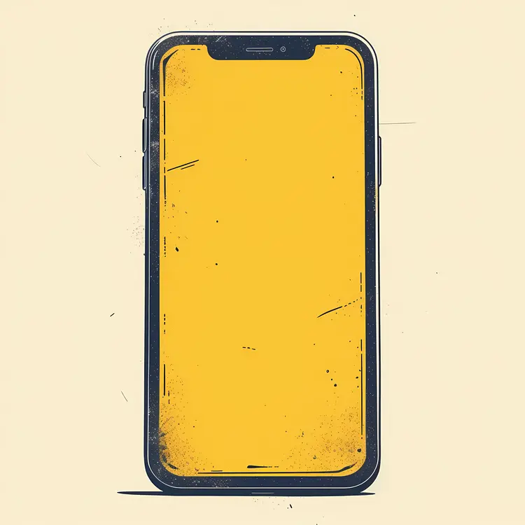 Yellow Screen on Smartphone