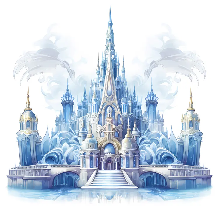 Royal Ice Castle in Winter