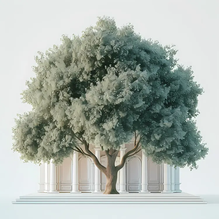 Tree with Classical Columns