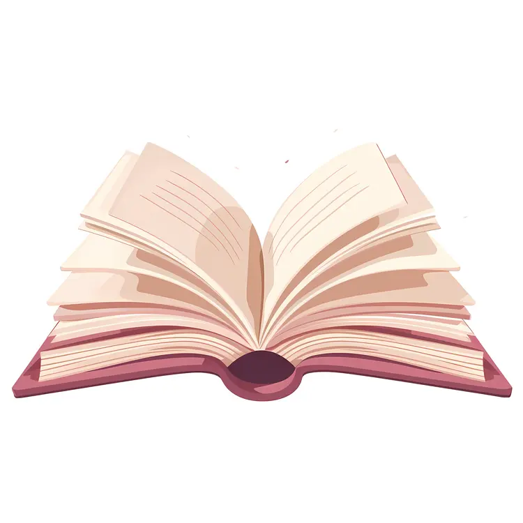 Open Book with Multiple Pages