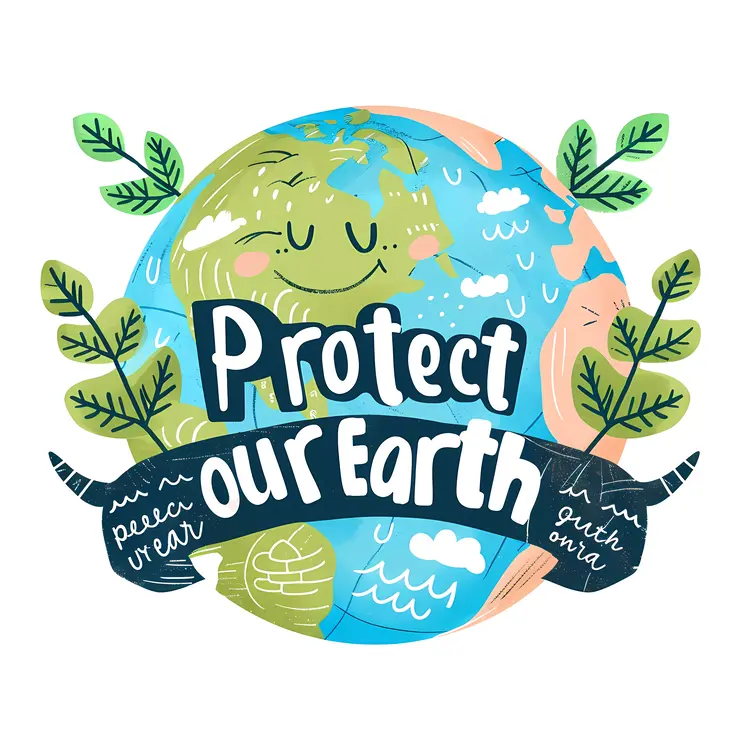 Protect Our Earth Illustration