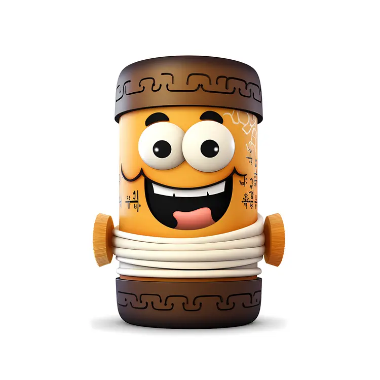 Smiling Cartoon Scroll