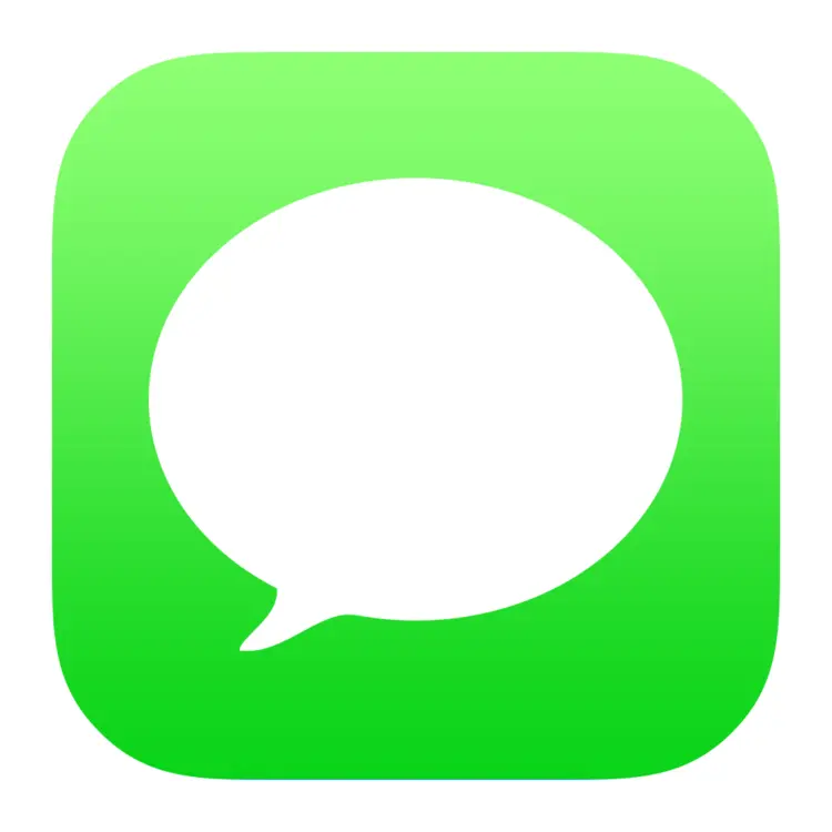 Green Message Icon
