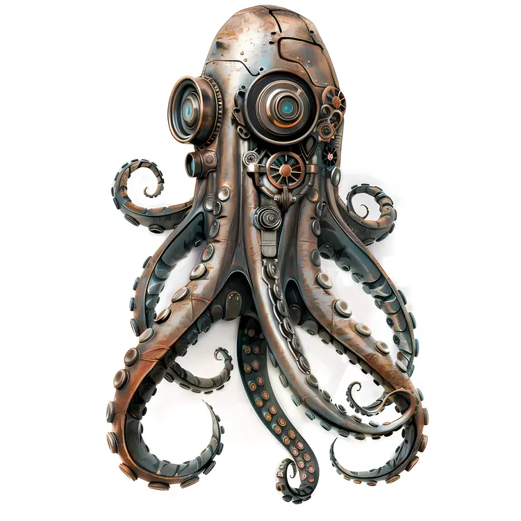 Steampunk Octopus
