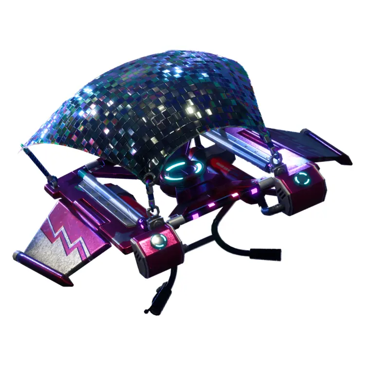 Disco Glider with Sparkling Canopy