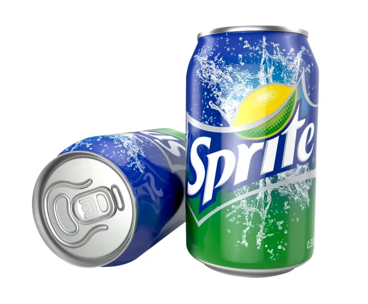 Cold Sprite Can