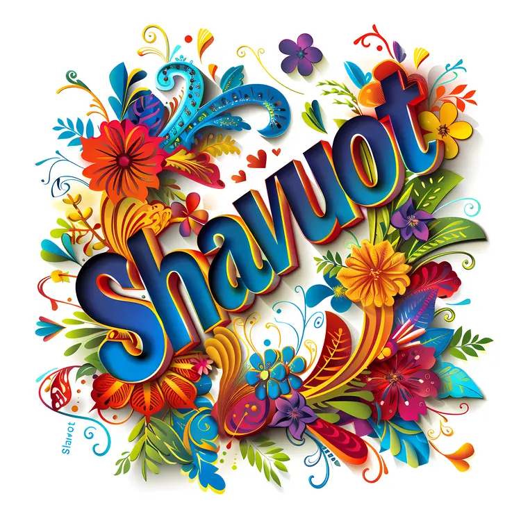 Floral Shavuot Greeting