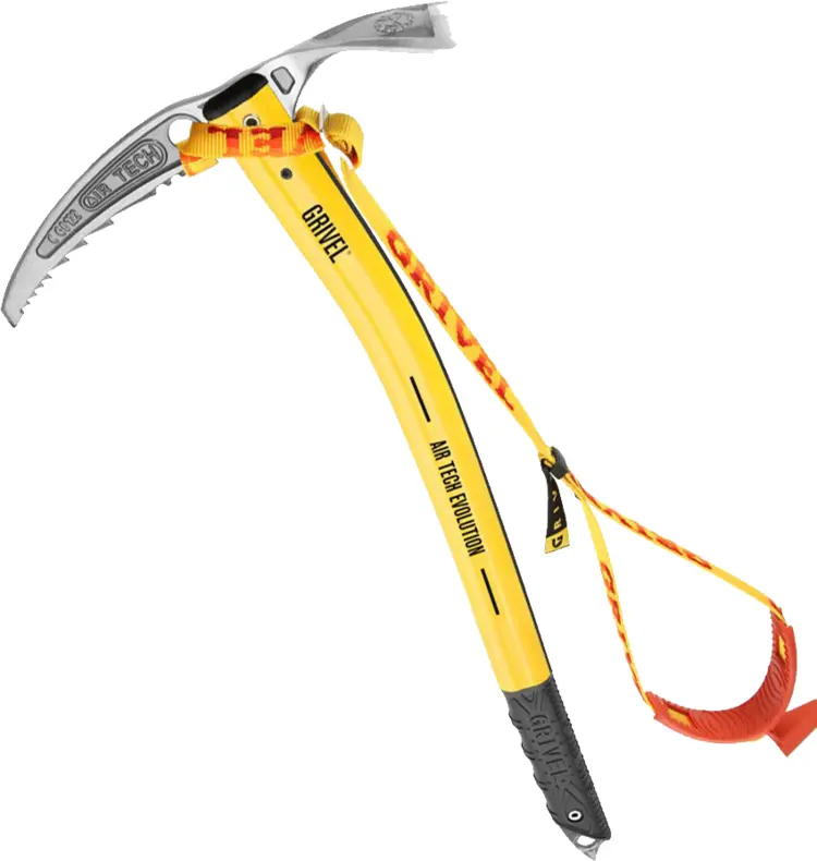 Yellow Ice Axe for Climbing and Mountaineering