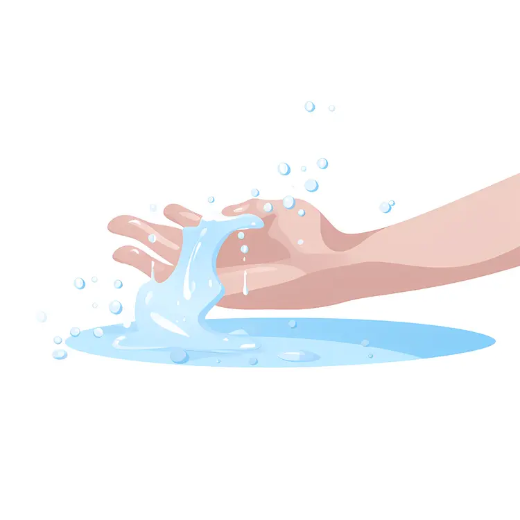 Hand Washing with Water