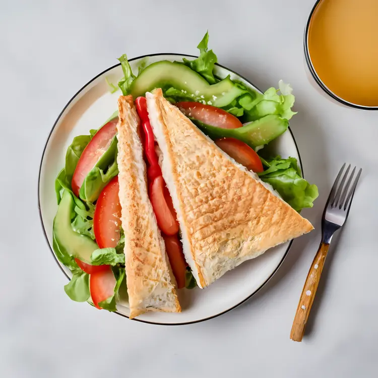 Healthy Sandwich Plate