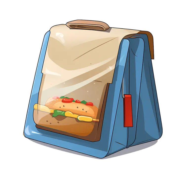 Delicious Sandwich in Paper Bag