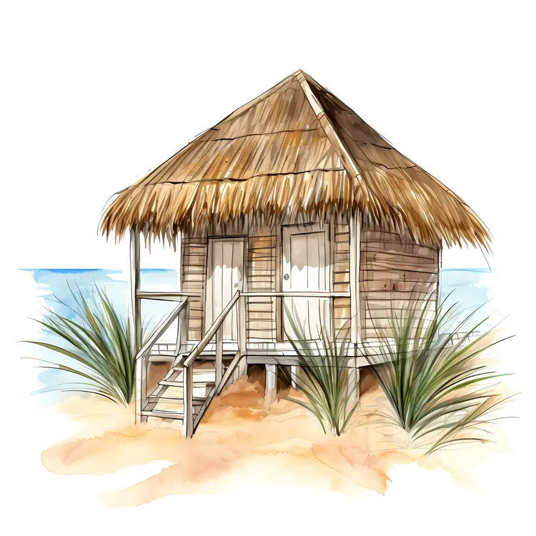 Cozy Beach Hut by the Sea