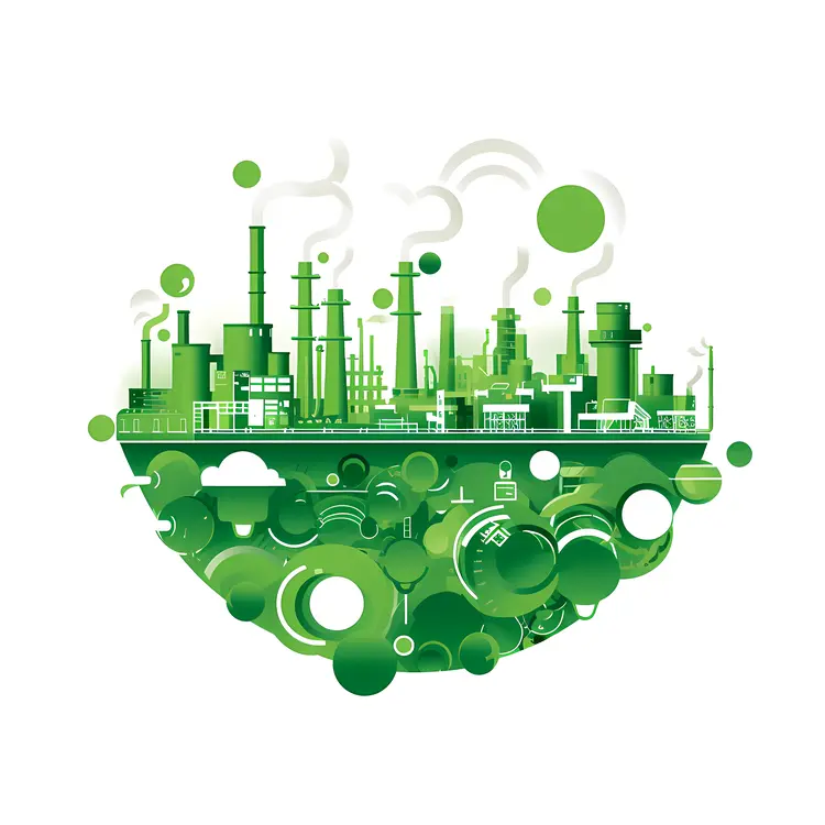 Green Industrial Factory