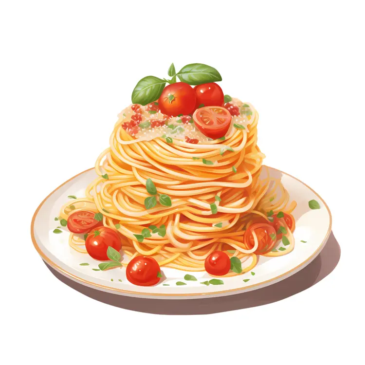 Delicious Spaghetti with Fresh Tomatoes and Basil