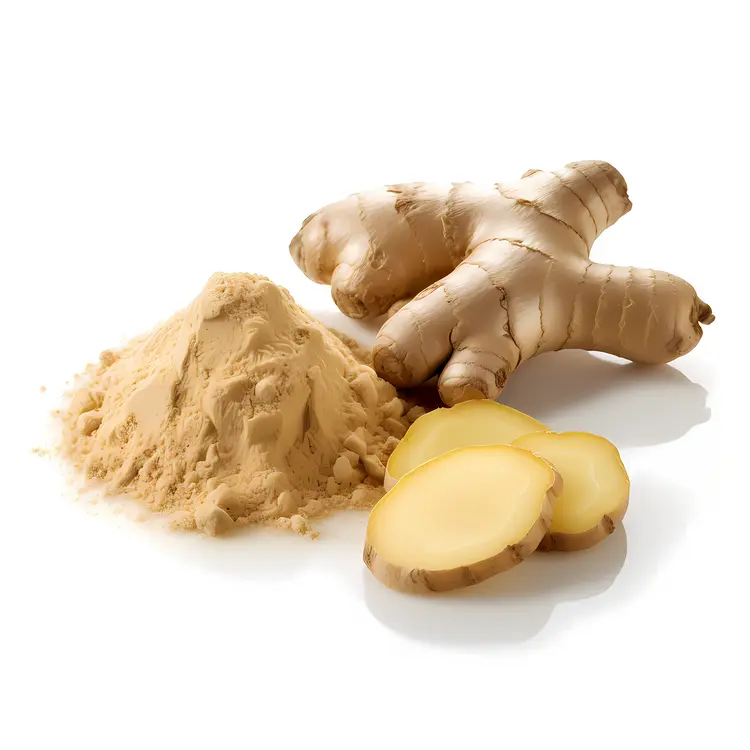 Fresh Ginger Root and Powder