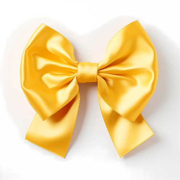 Shiny Yellow Bow