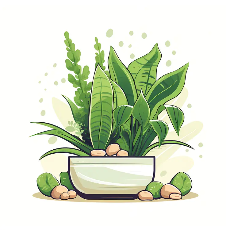 Simple Potted Plants