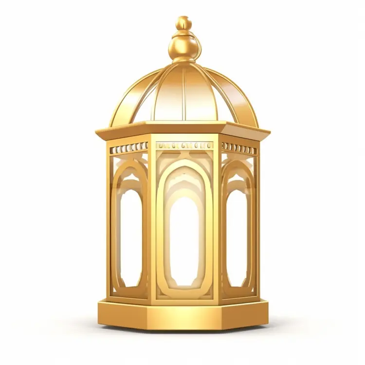 Golden Traditional Lantern