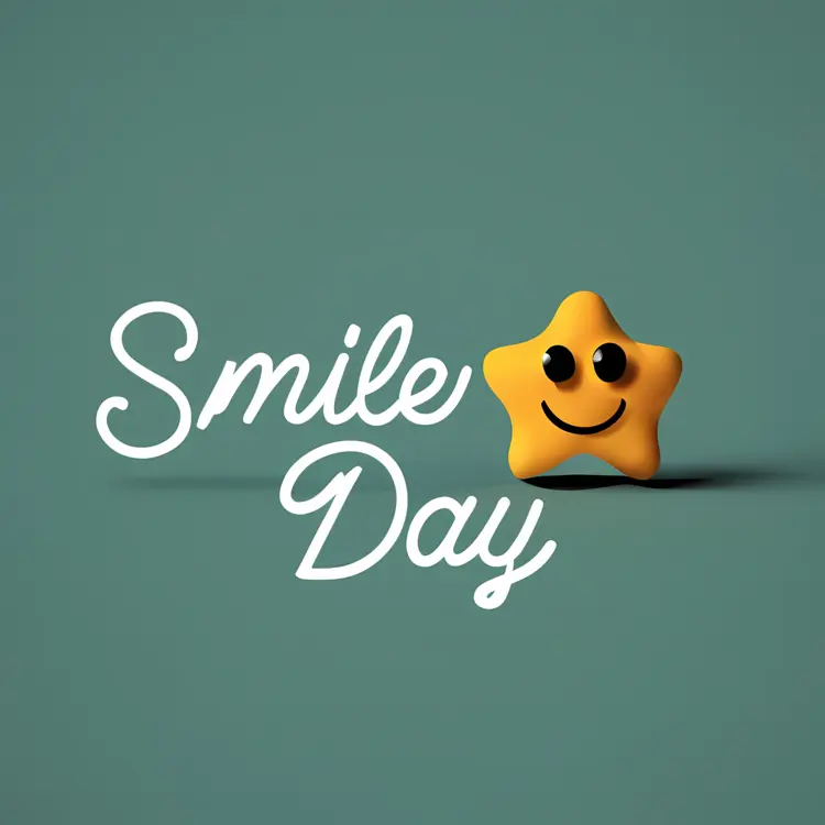 Smile Day with Happy Star