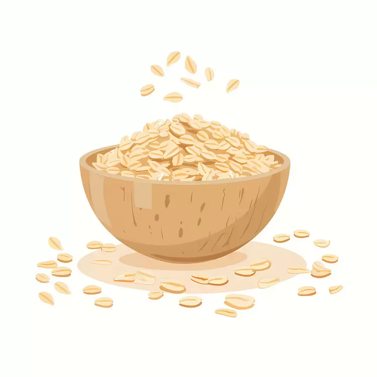 wheat kernel oat barley straw