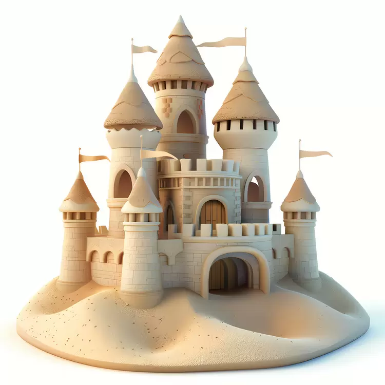 medieval desert sandcastle santa's castle sand castle