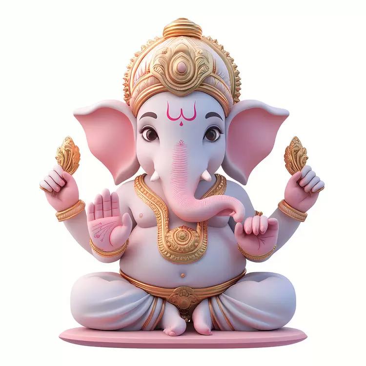 statue hinduism lord of the ganesha gana god